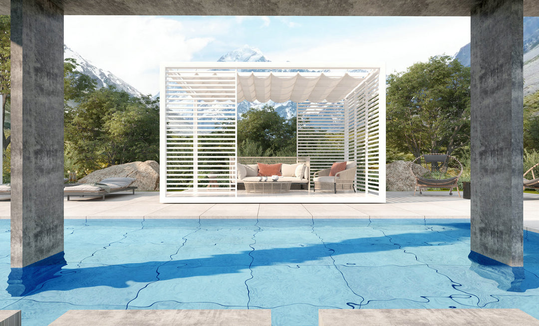 Umbrentic Cube Series Pergola, Diy Aluminum Pergola with Shade Structu ...