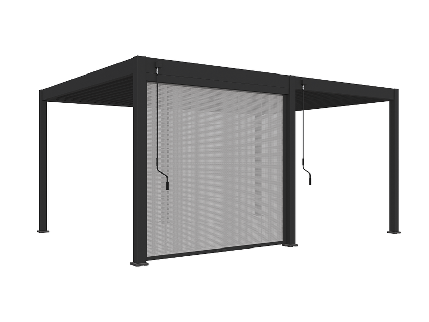 UMBRENTIC Electric Wind Screen for Outdoor Pergola – Umbrentic Pergola