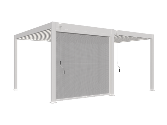 UMBRENTIC Electric Wind Screen for Outdoor Pergola – Umbrentic Pergola