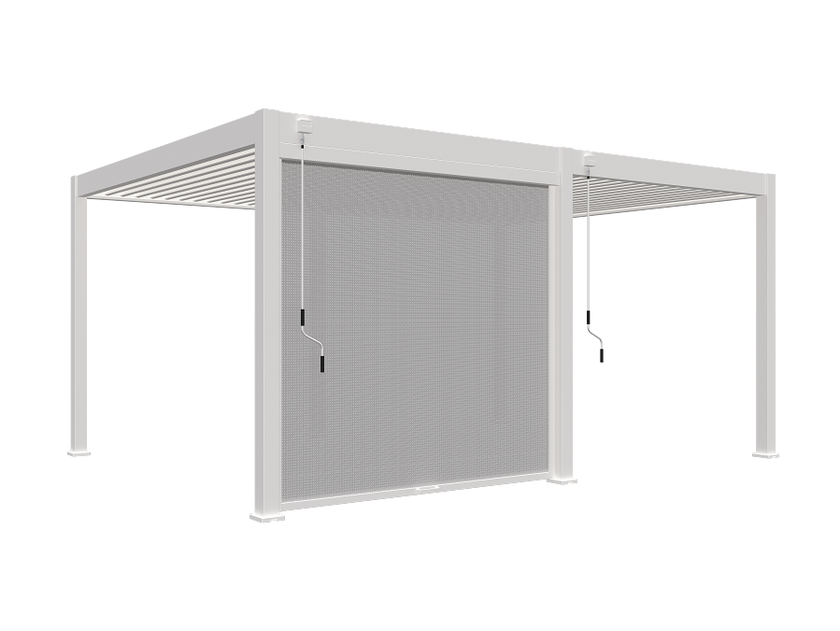 UMBRENTIC Electric Wind Screen for Outdoor Pergola – Umbrentic Pergola