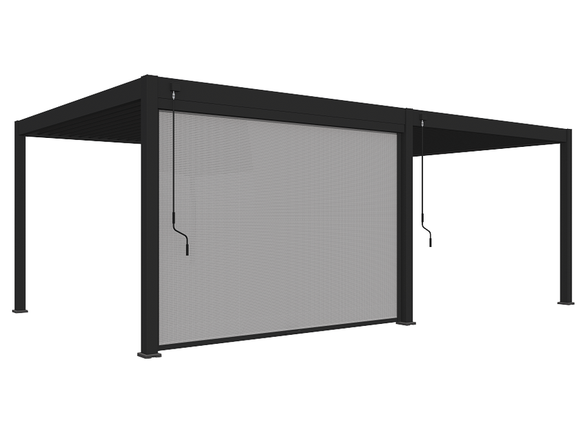 UMBRENTIC Mannual Wind Screen for Outdoor Pergola – Umbrentic Pergola