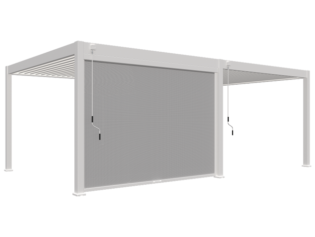UMBRENTIC Mannual Wind Screen for Outdoor Pergola – Umbrentic Pergola