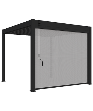 UMBRENTIC Mannual Wind Screen for Outdoor Pergola – Umbrentic Pergola