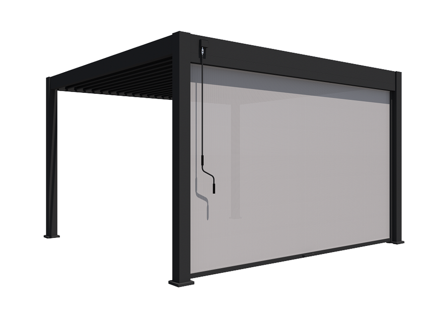 UMBRENTIC Mannual Wind Screen for Outdoor Pergola – Umbrentic Pergola